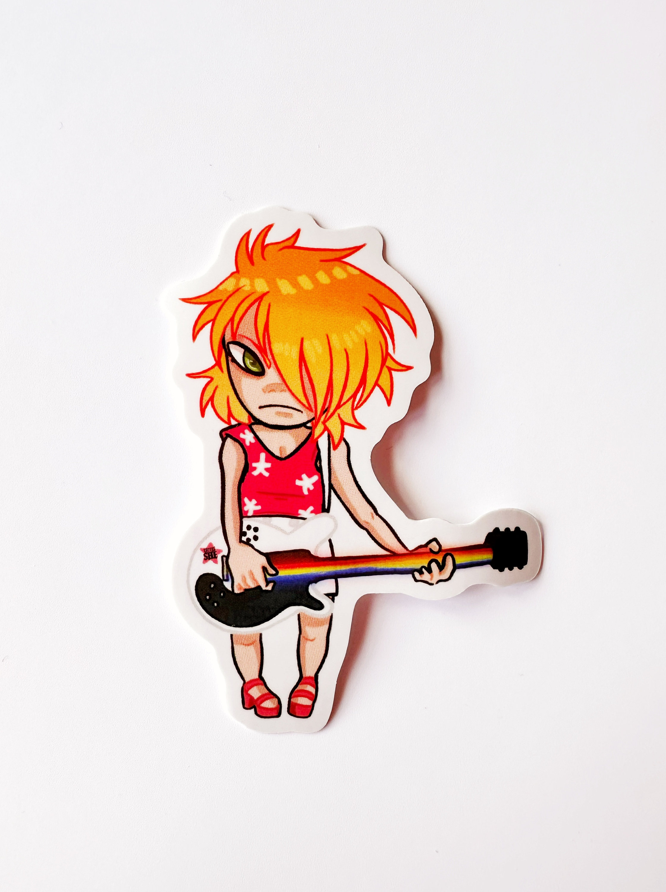 Gorillaz Inspired Tranz Noodle Sticker - Etsy UK