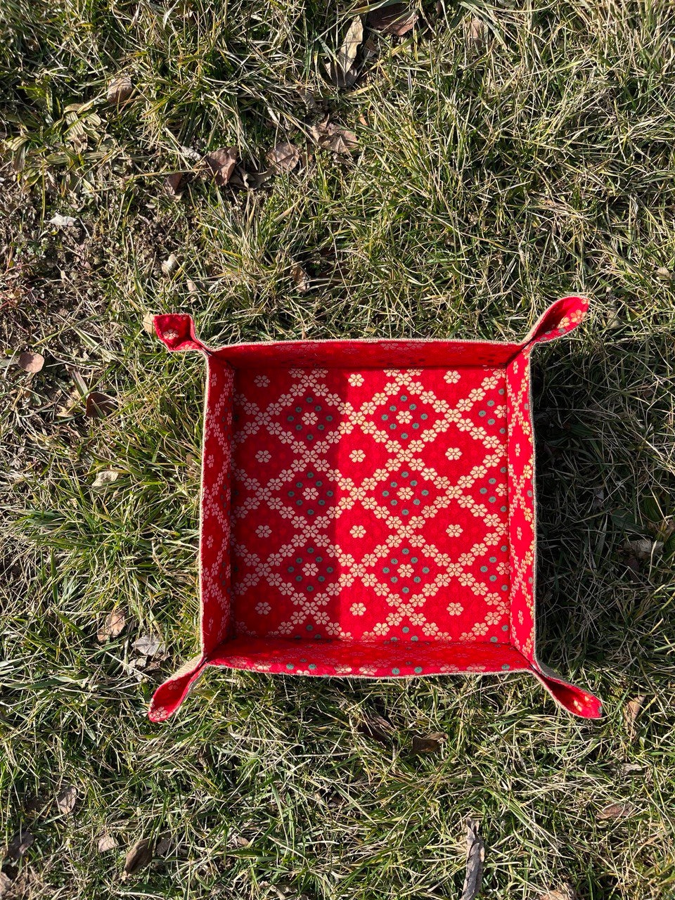 Indian Wedding Tray Silk Burlap Eco-friendly Chaab - Etsy