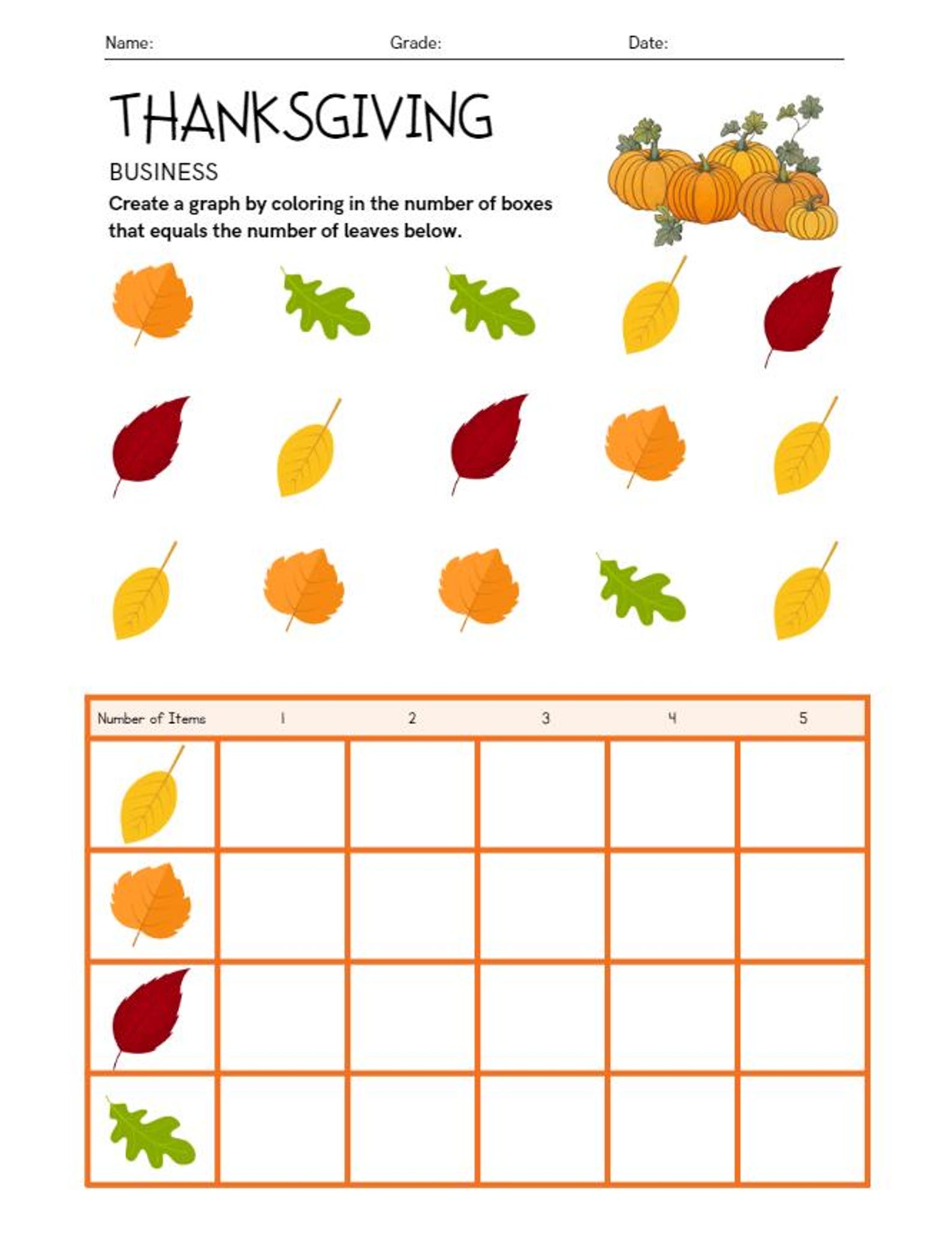 Thanksgiving STEM Activity Packet: Reading, Math, Art (grades K-2) (PDF ...