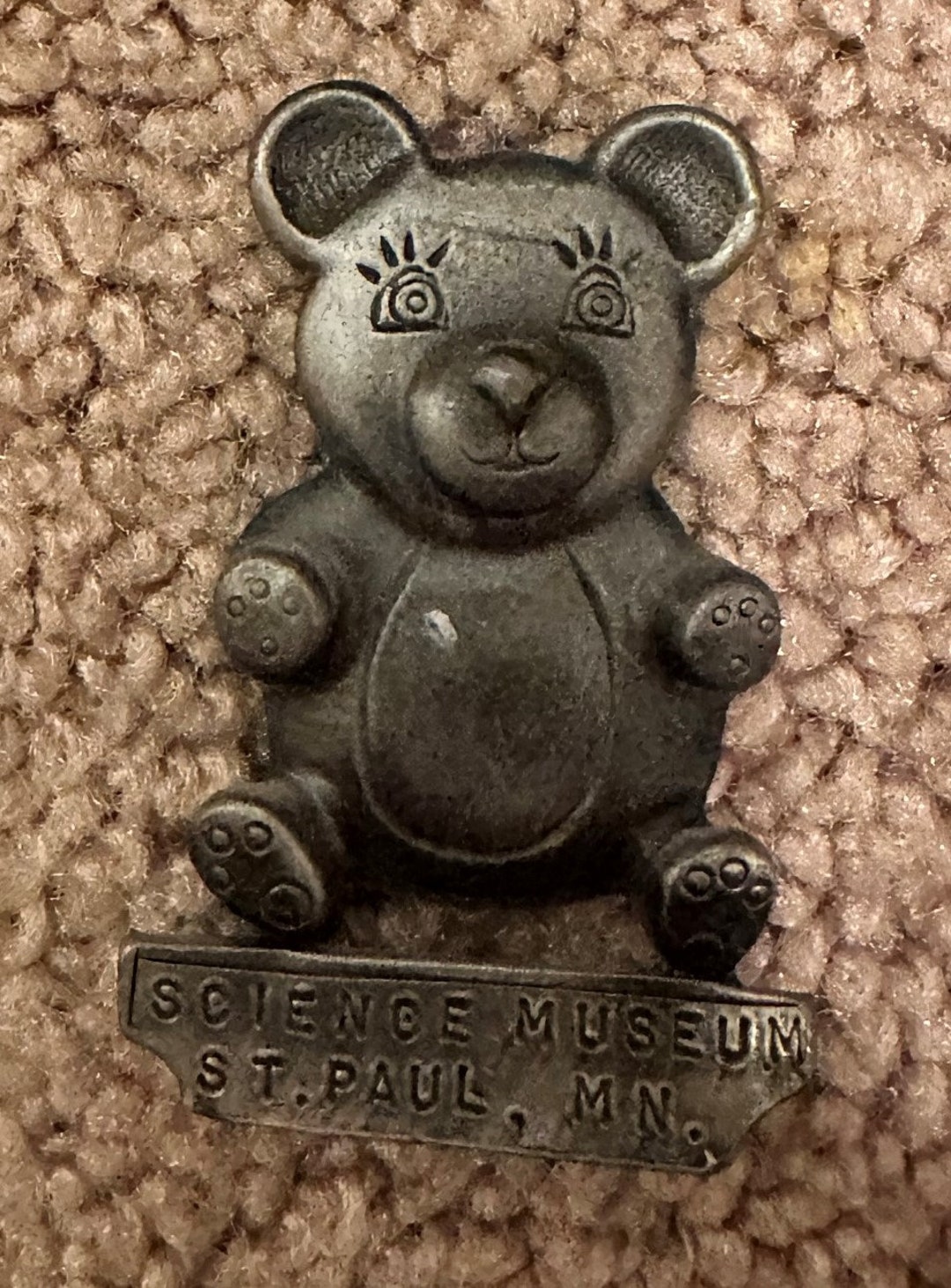 Vintage Magnet Science Museum Saint Paul Minnesota Teddy Bear - Etsy