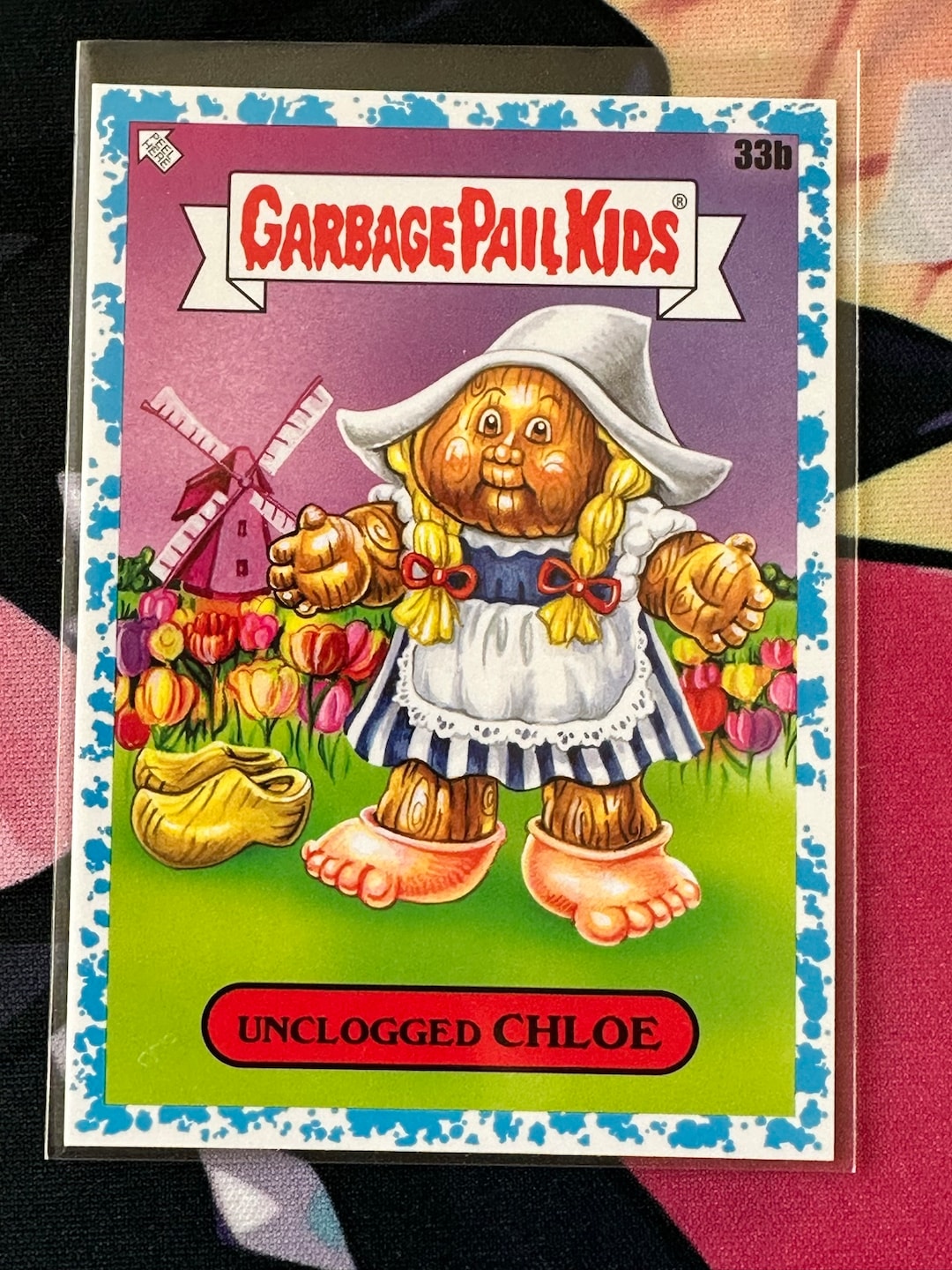 2023 Topps Garbage Pail Kids Goes on Vacation Unclogged Chloe 33b Spit ...