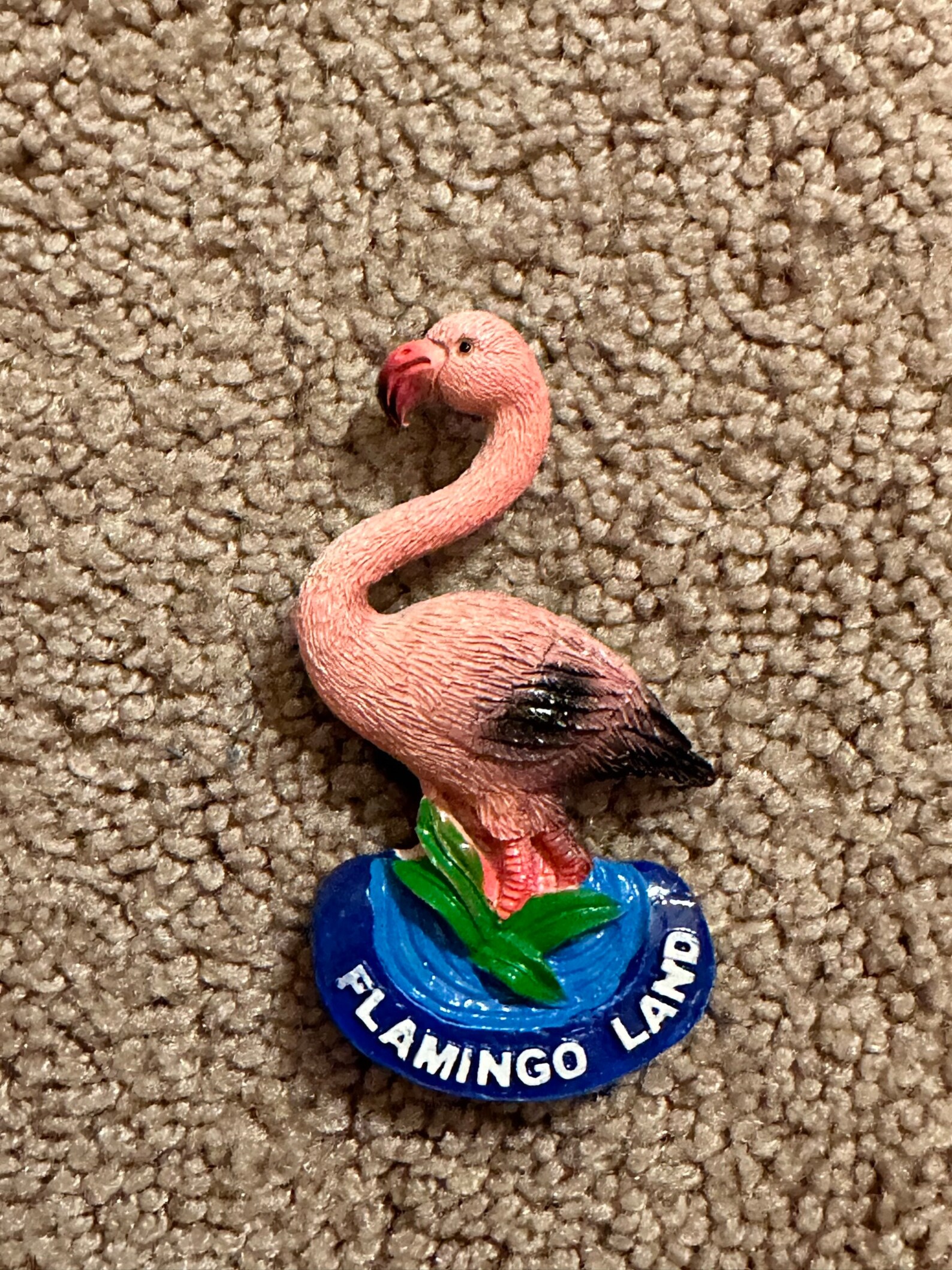 Vintage Magnet Flamingo Park Miami Beach Florida 1990s 3D - Etsy