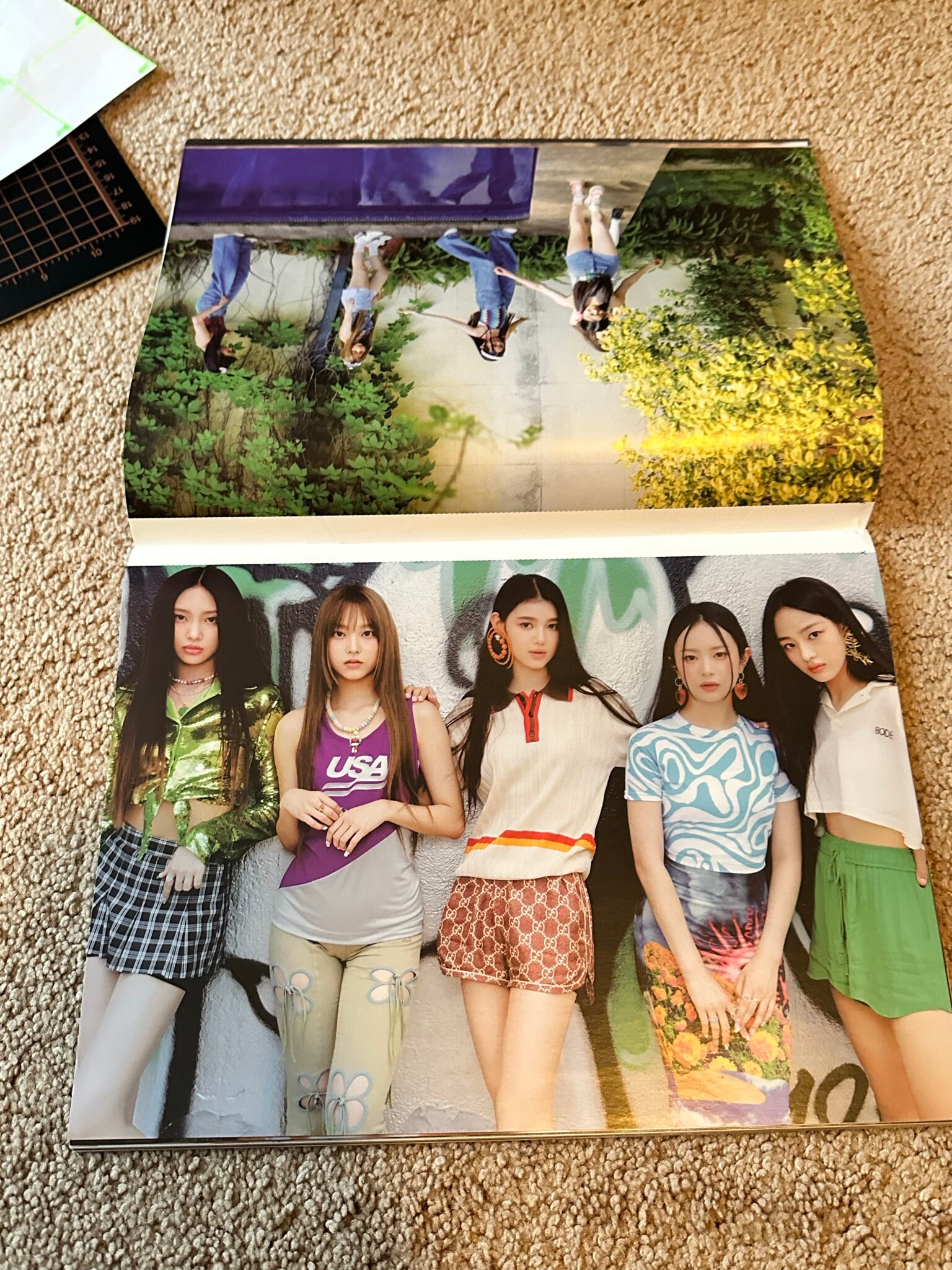 2022 Newjeans NWJNS EP Pin up Poster Book Set Minji Hanni Daniele ...