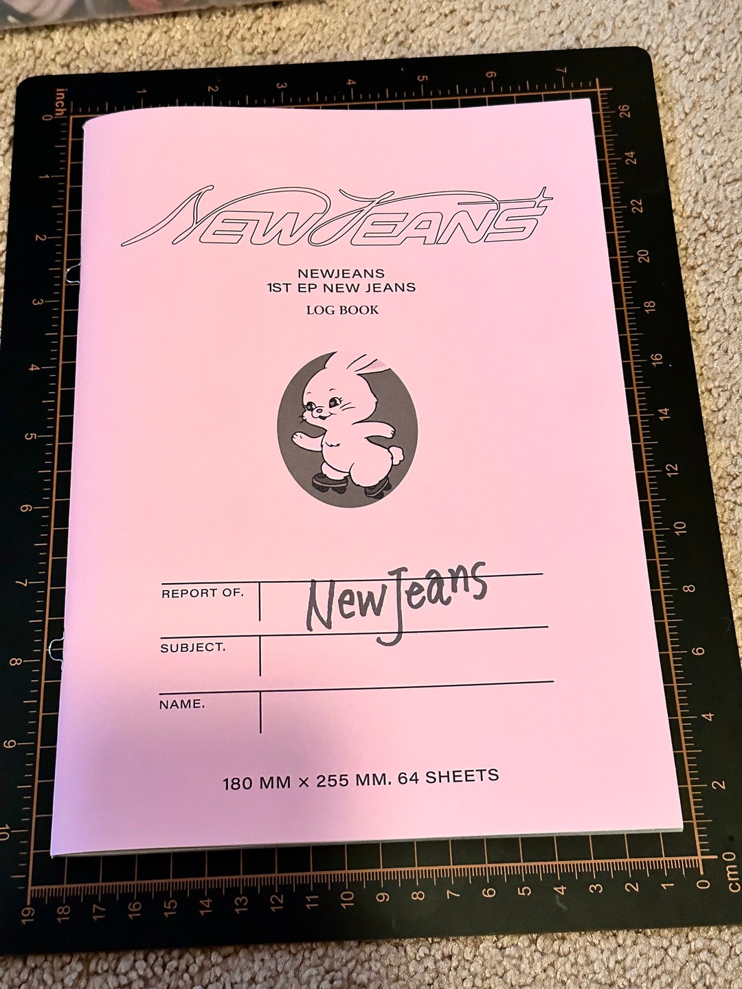 2022 Newjeans NWJNS EP Pink Log Activity Lyric Book Minji Hanni Daniele ...