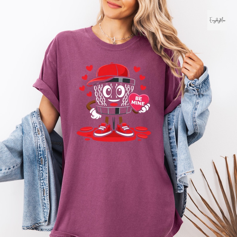 Cute Disc Golf Be Mine PNG: Funny Valentine Disc Golf Equipment ...