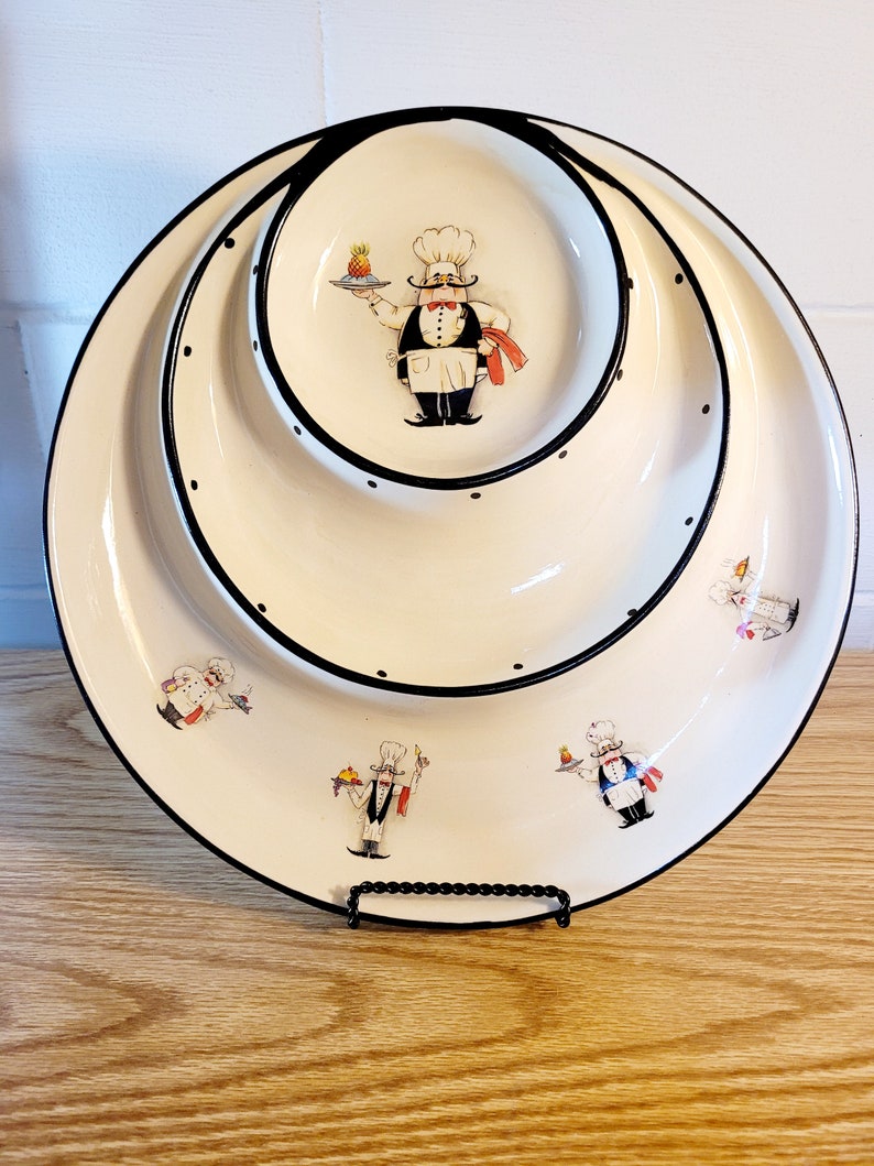 Dine Vintage Chef Platter - Etsy