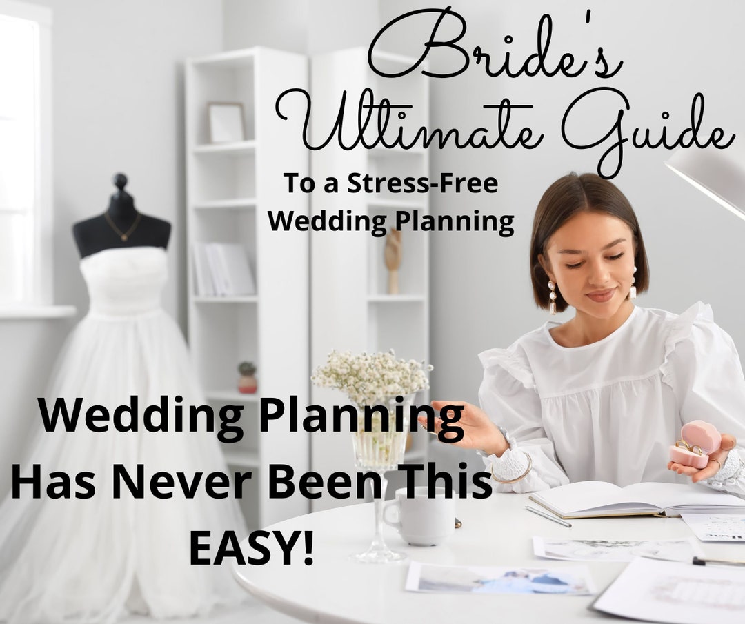 Bride Wedding Planner, Ultimate Wedding Planner, 12 Months Step by Step ...