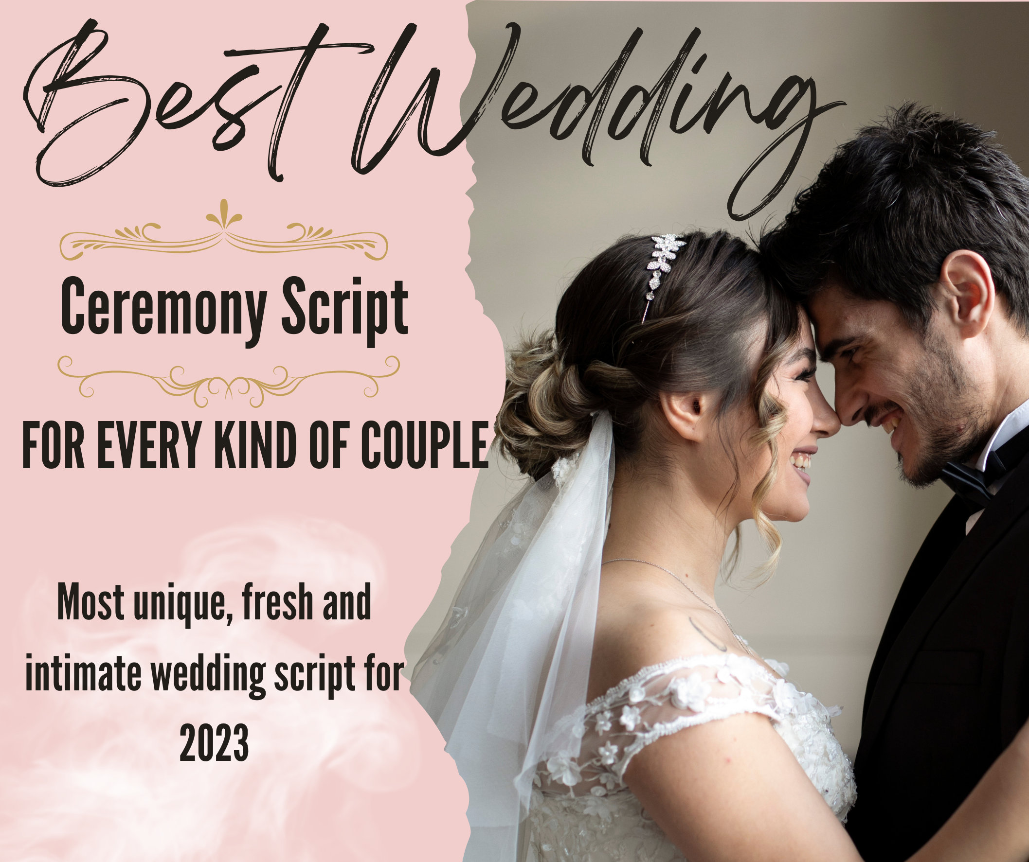 Wedding Ceremony Script, Unique Wedding Script, Beautiful Modern Script ...