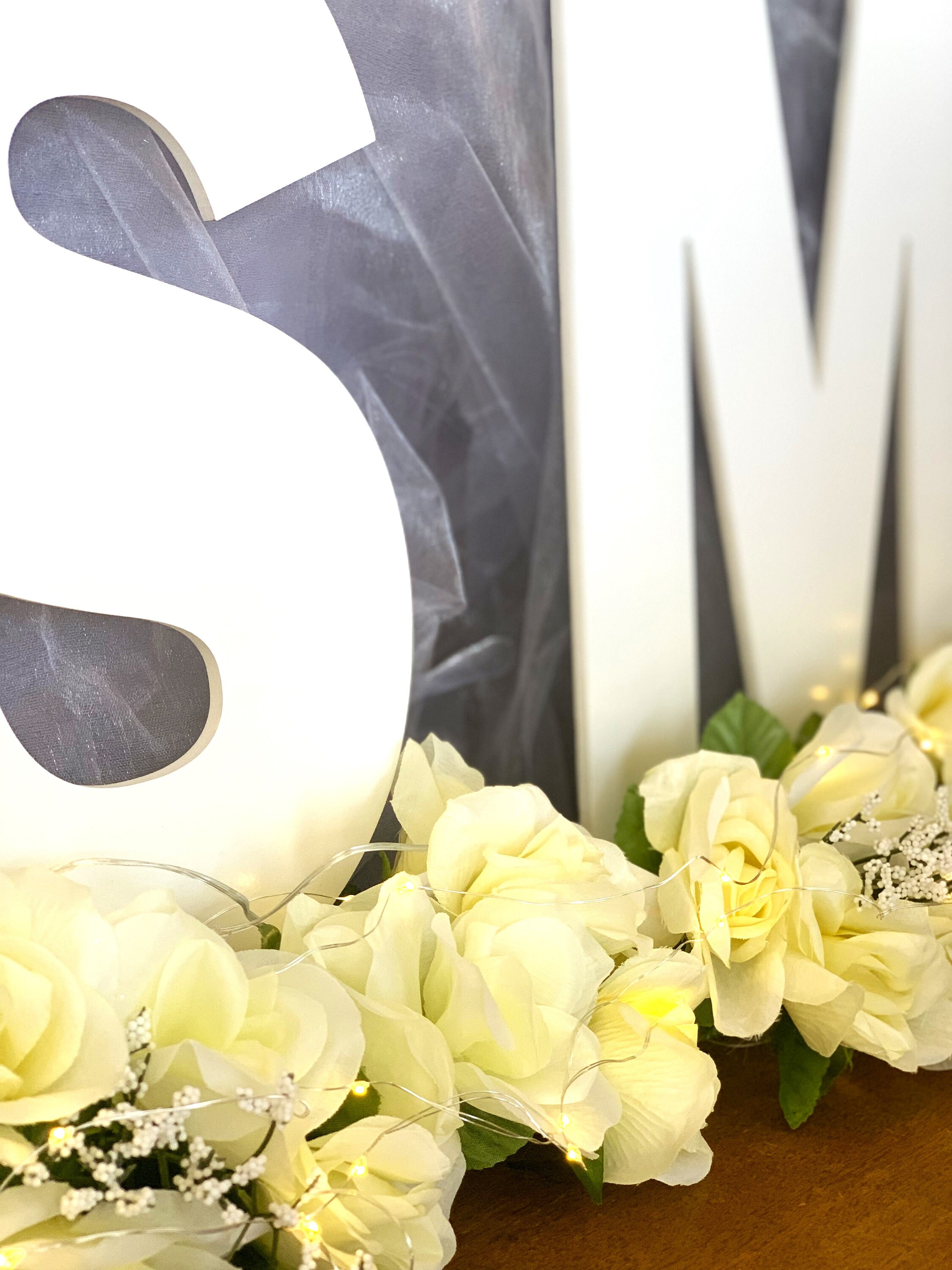 Large Wedding Initials, Wood Signs for Wedding, Wedding Name, Wood ...