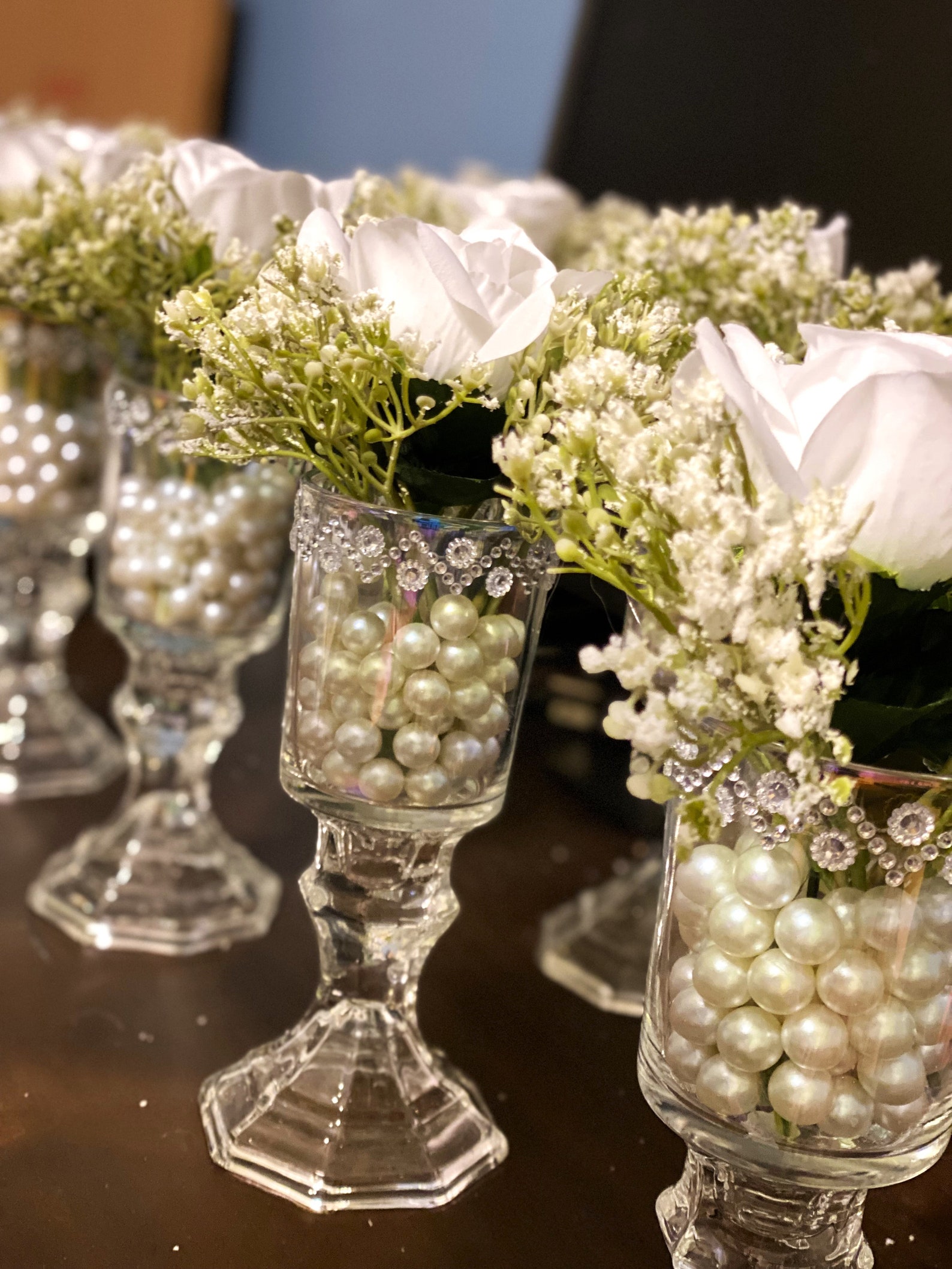 Bulk Wedding Centerpieces, Personalized Glass Wedding Centerpiece ...