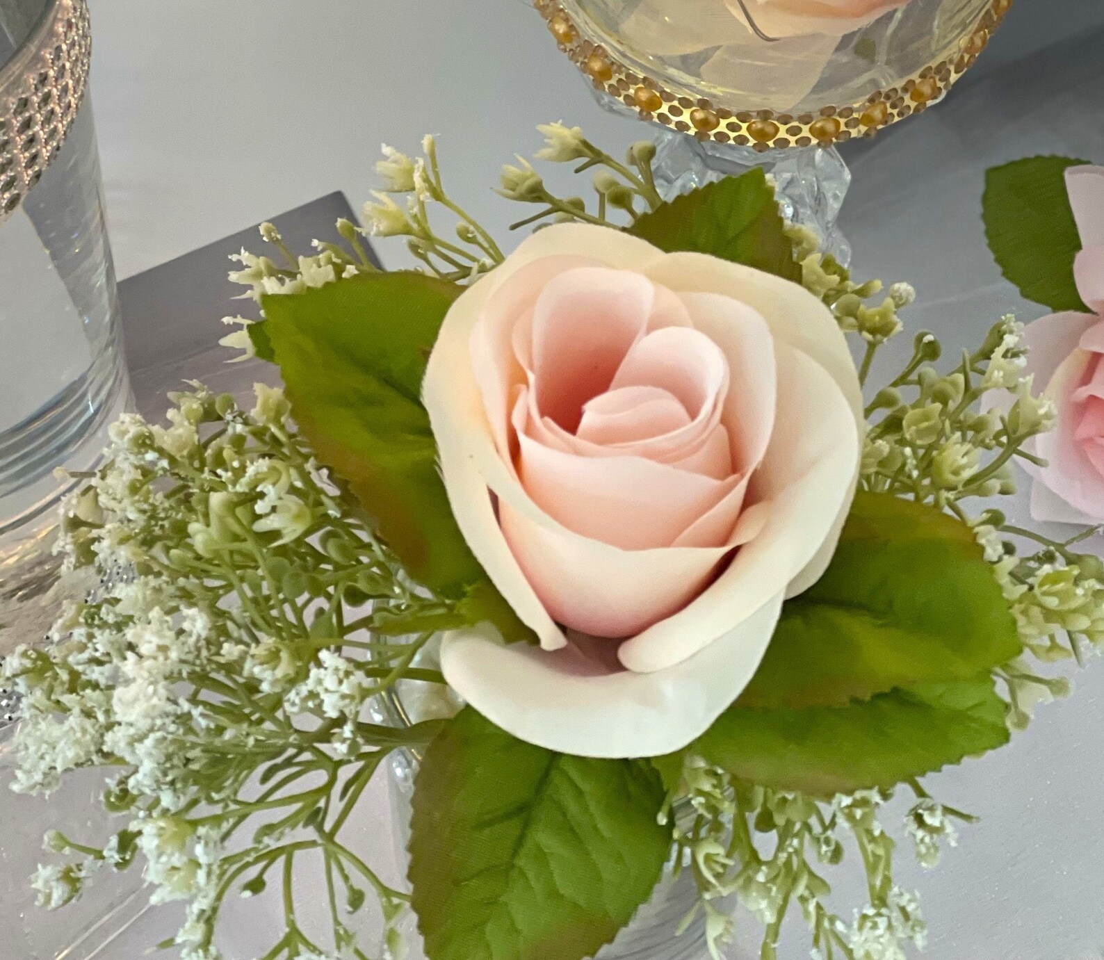 Bulk Wedding Centerpieces, Personalized Glass Wedding Centerpiece ...