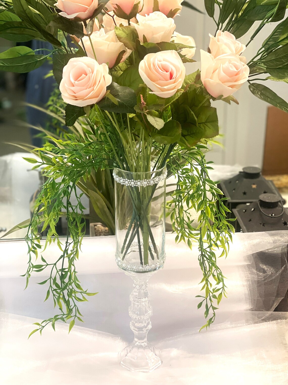 Bulk Personalized Wedding Centerpieces Glass Centerpiece for - Etsy