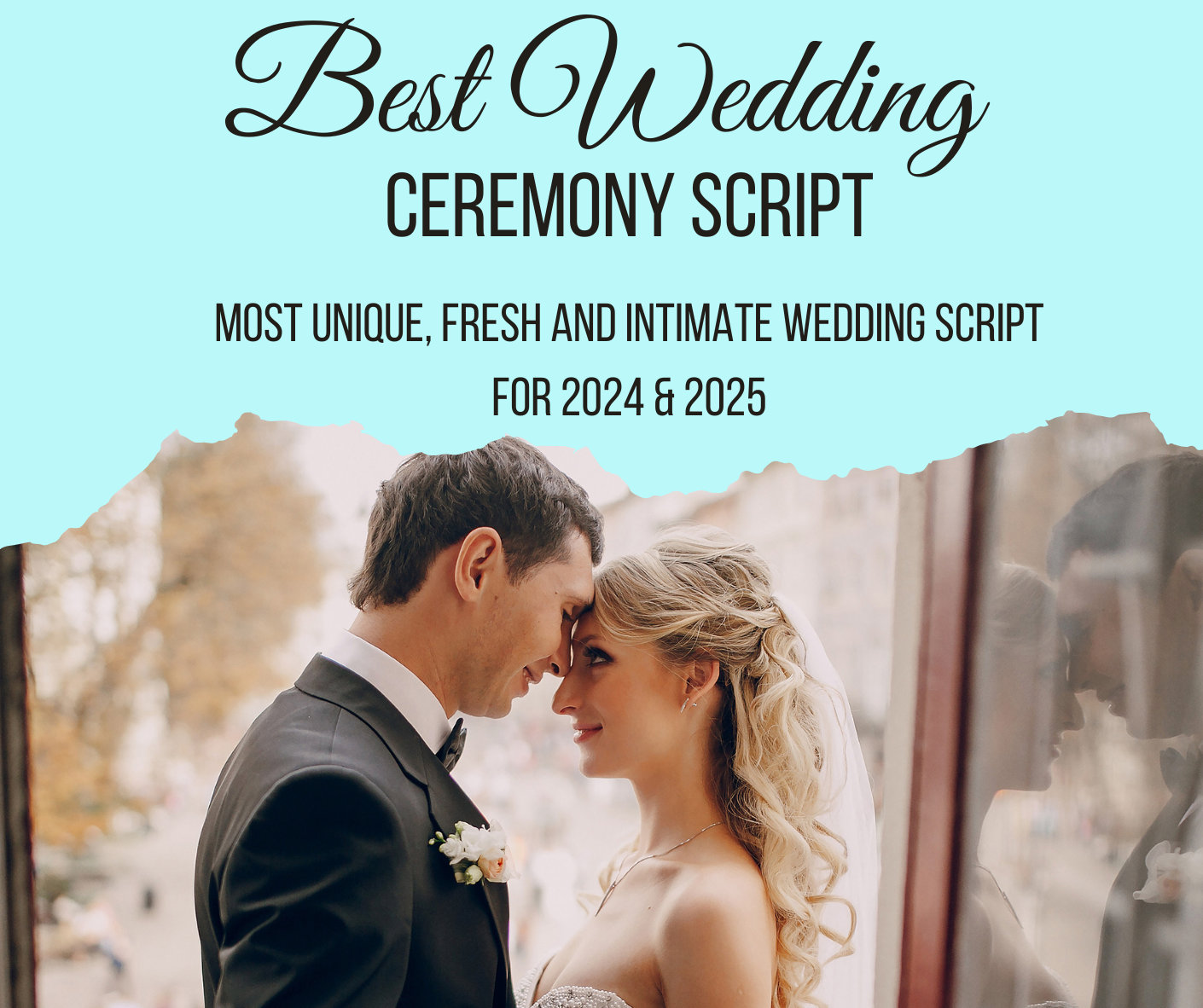 Wedding Ceremony Script, Unique Wedding Script, Beautiful Modern Script ...
