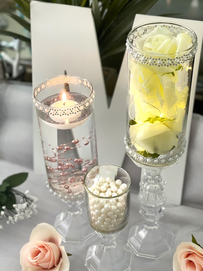 Wedding Centerpiece for Tables Home Decor Elegant Table - Etsy