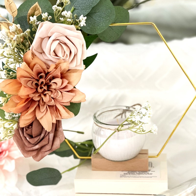 Geometric Centerpiece - Etsy