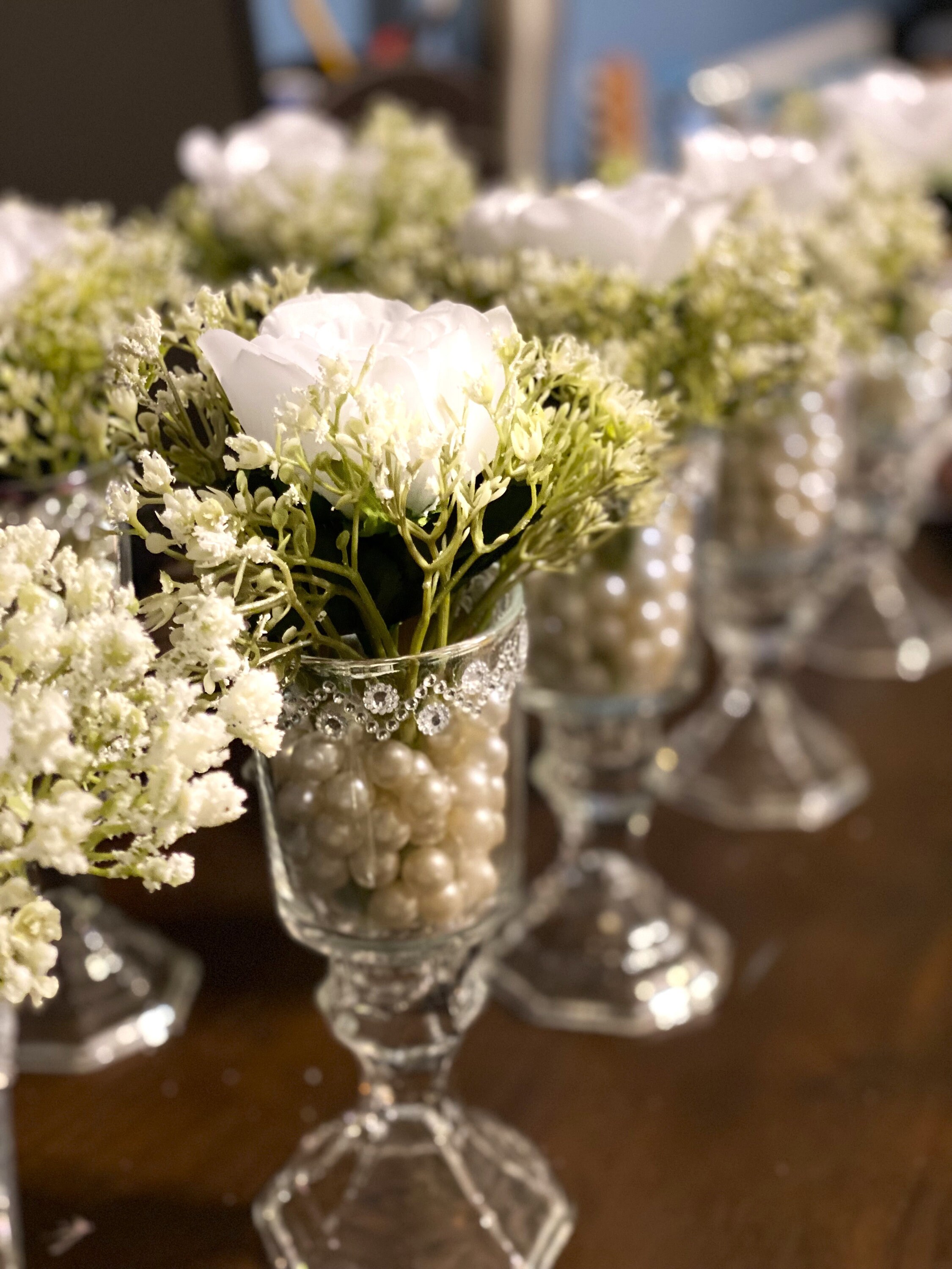 Bulk Wedding Centerpieces, Personalized Glass Wedding Centerpiece ...