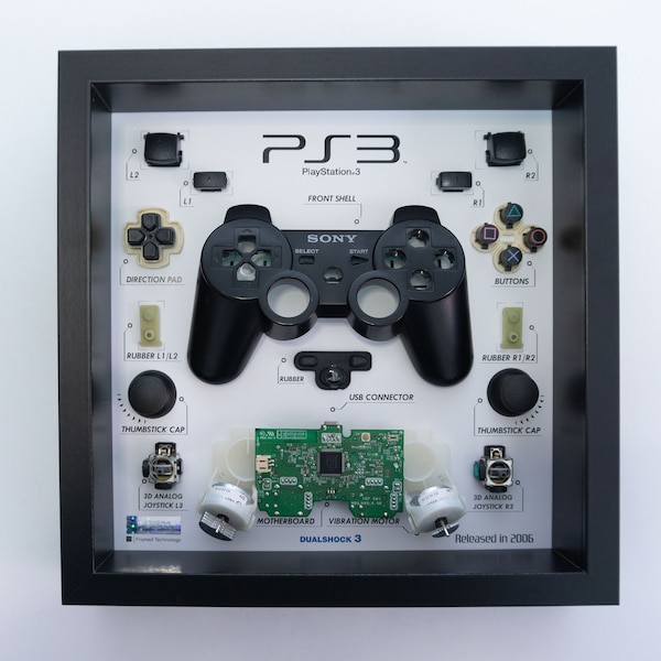 Game Controller Shadow Box - Etsy