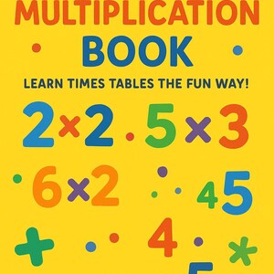 Maths Multiplication Workbook: 100 Days of Practice, Key Stage 1 & 2 - Etsy