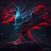Scarlet Dream - (4 PNG Sizes) | Original AI Art | Digital Download ...