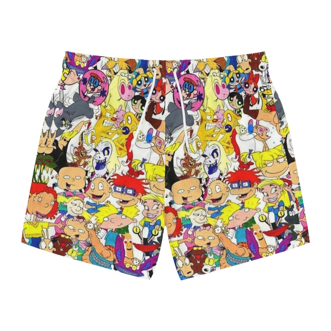 Cartoon Network Cartoons Swim Trunks - Etsy