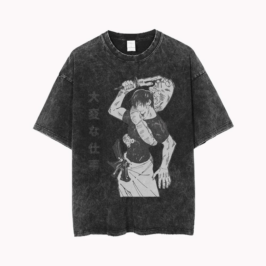 Toji Fushiguro Shirt, Jujutsu Kaisen T-Shirt, JJK Unisex Anime Tshirt ...