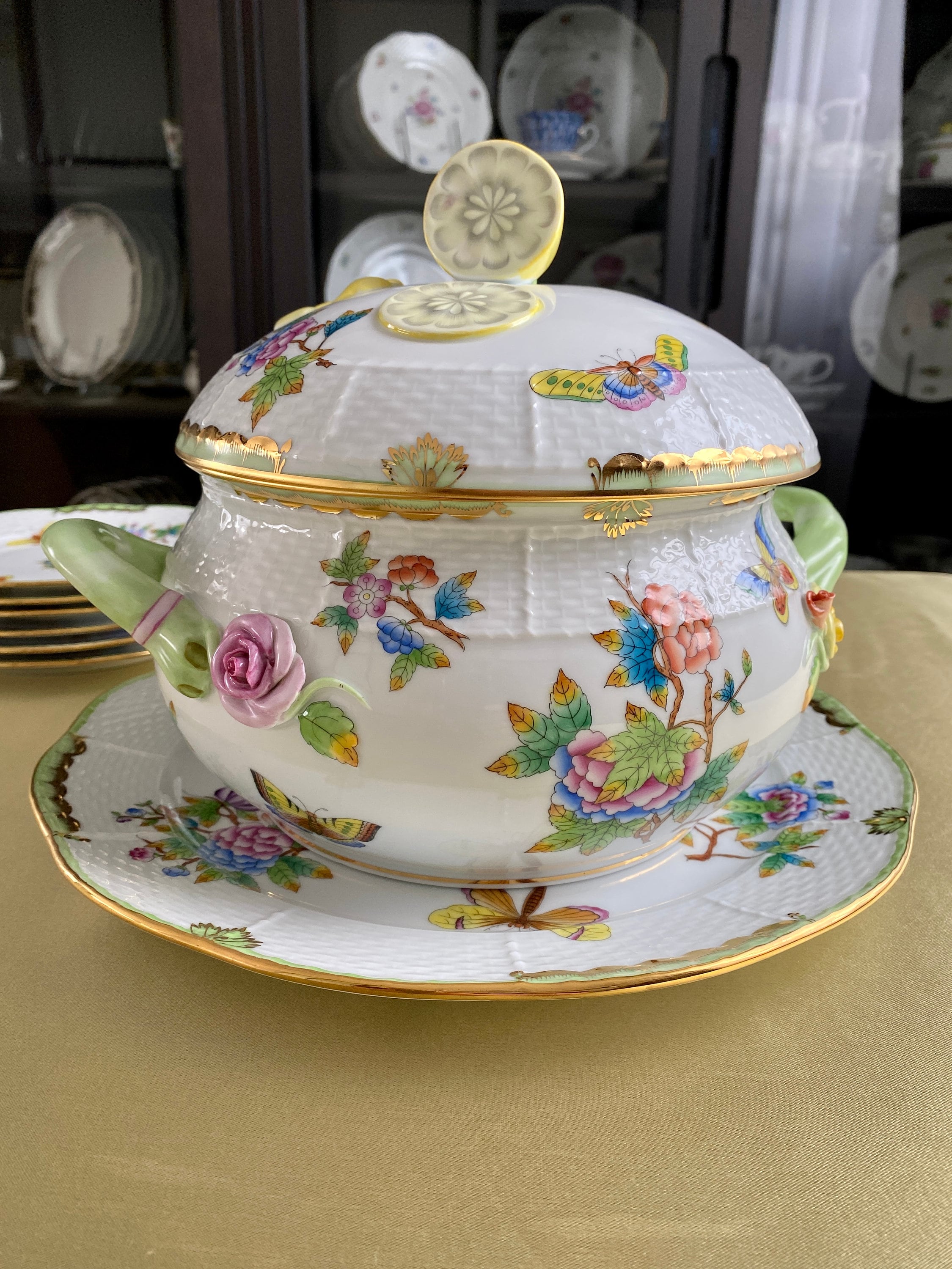 Herend Queen Victoria Full Dinner Set 6 Persons - Etsy