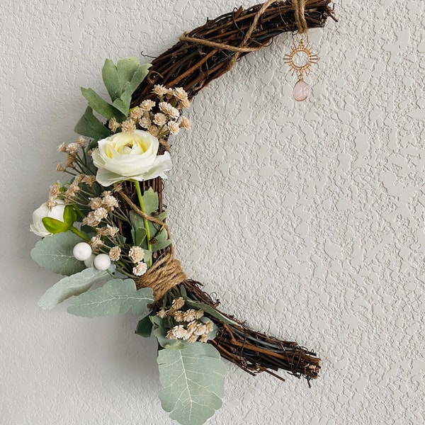 Moon Wreath - Etsy