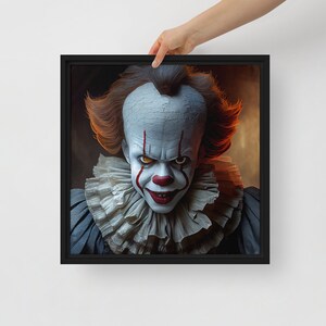 Nightmare Clown, the Terrifying Presence of Pennywise, IT, AI Generated ...