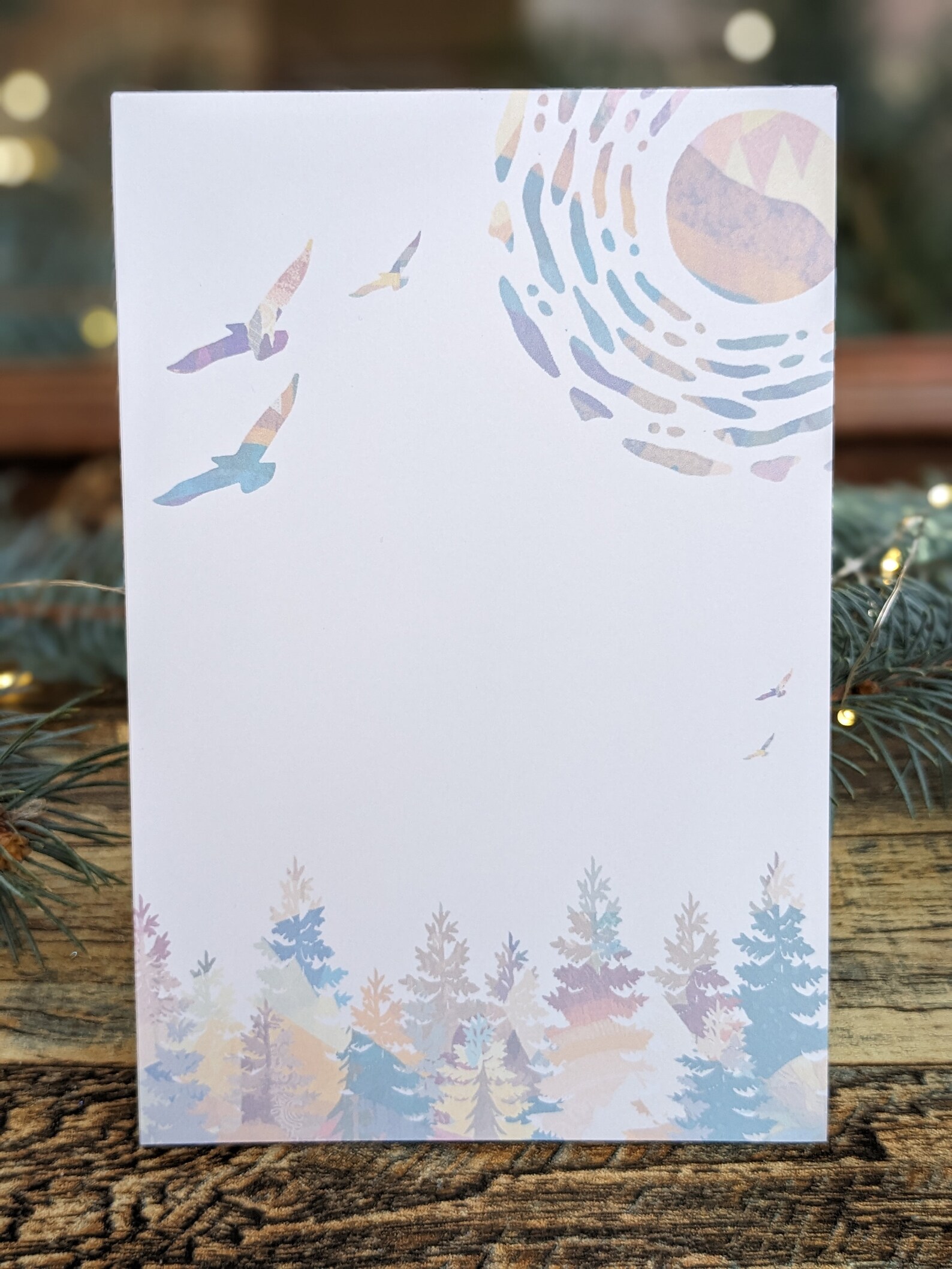 Nature Inspired Notepad L Boho Notepad - Etsy