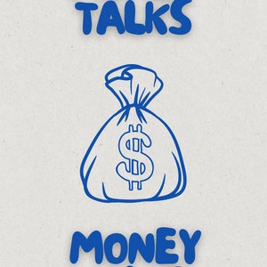 Money Bag Office Decorer Poster, Room Sets Print Decorating Wall Arts ...