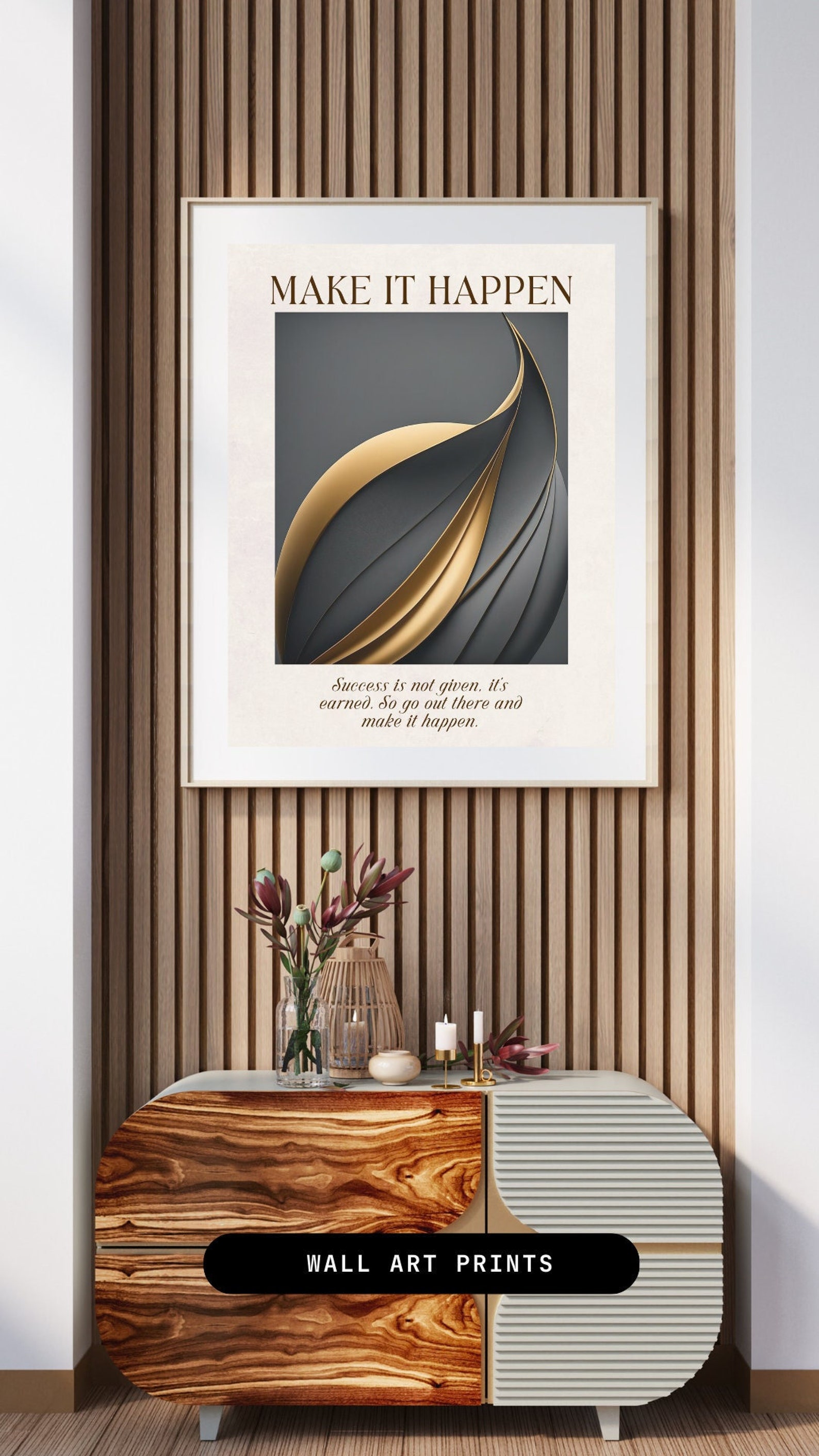 Printable Wallarts Poster Printing Decor, Quotes Decorative Decor Wall ...