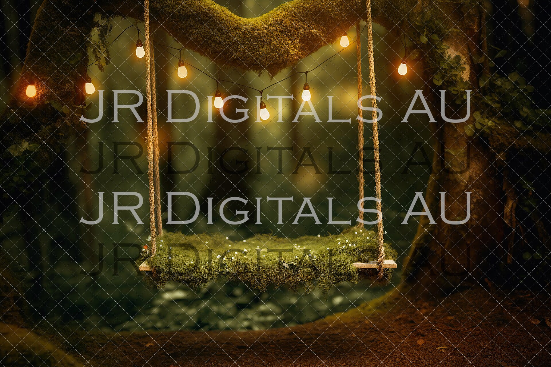 OPENING SALE 7 X Moss Swing Collection... Digital Backdrops, Backdrop Overlays, Studio Overlays ...