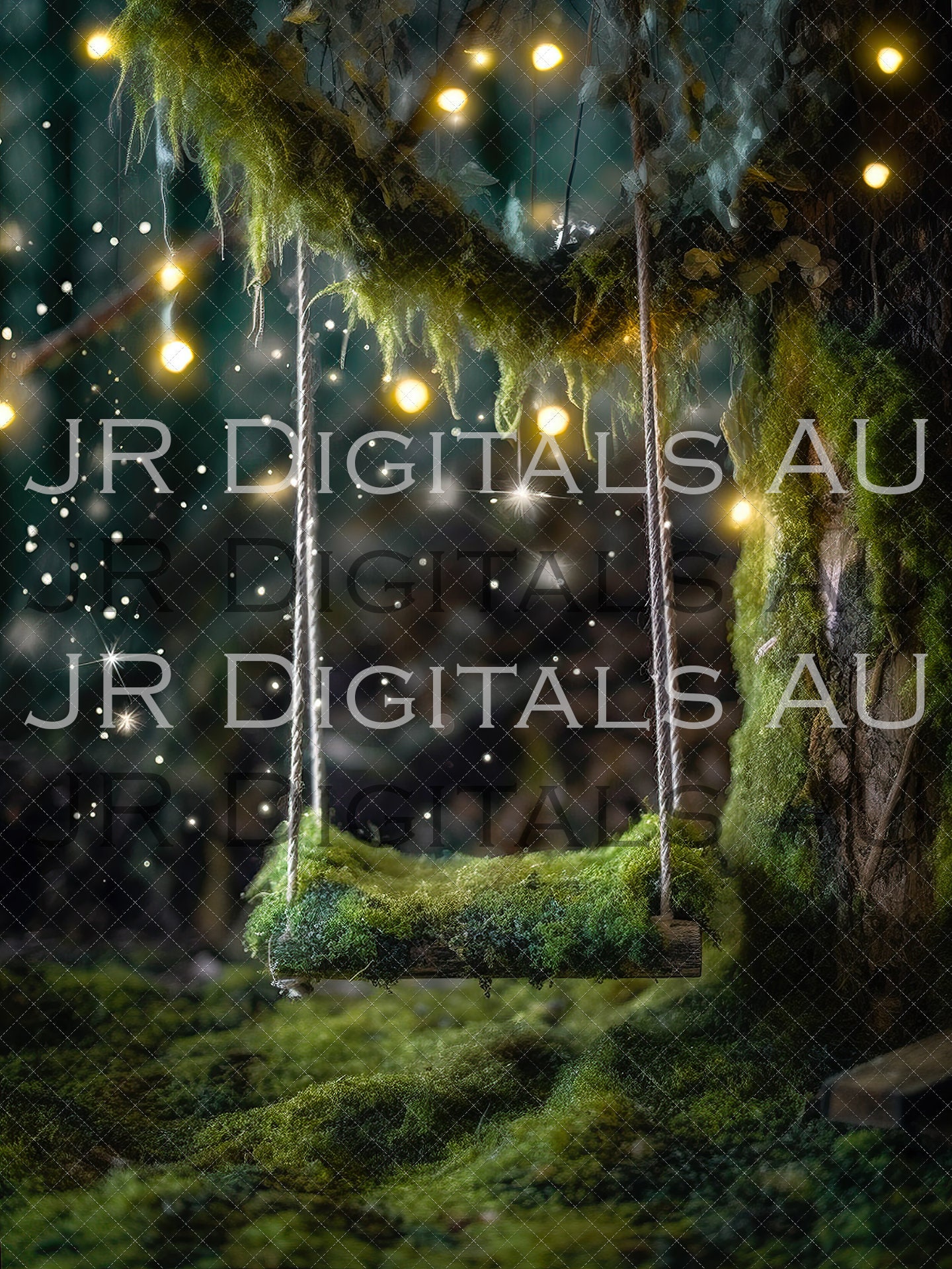 OPENING SALE 7 X Moss Swing Collection... Digital Backdrops, Backdrop Overlays, Studio Overlays ...