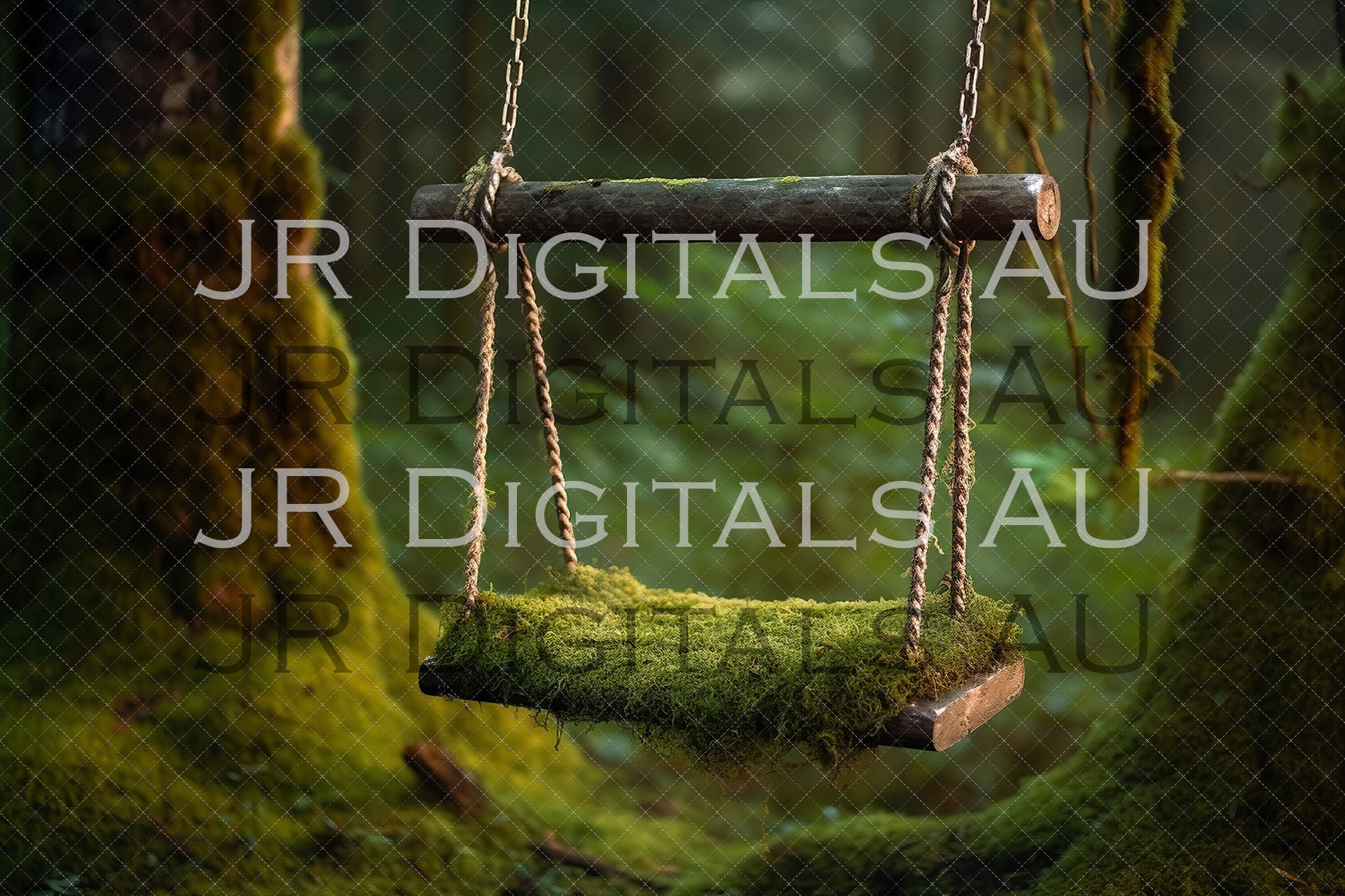 OPENING SALE 7 X Moss Swing Collection... Digital Backdrops, Backdrop Overlays, Studio Overlays ...