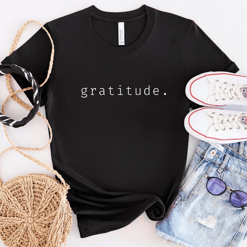 Gratitude Symbol Shirt - Etsy