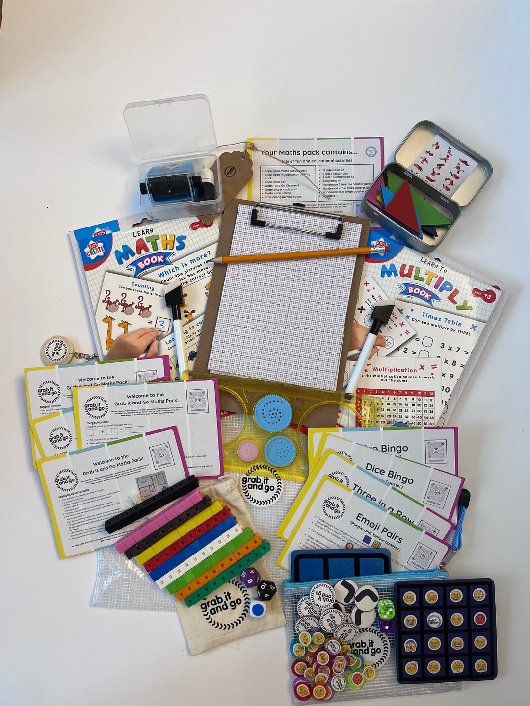 Maths Activity Pack Filled With Over 20 Different Items and - Etsy