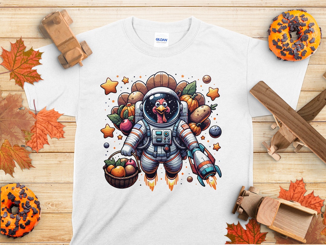 Astro Turkey in Cosmic Orbit - Etsy