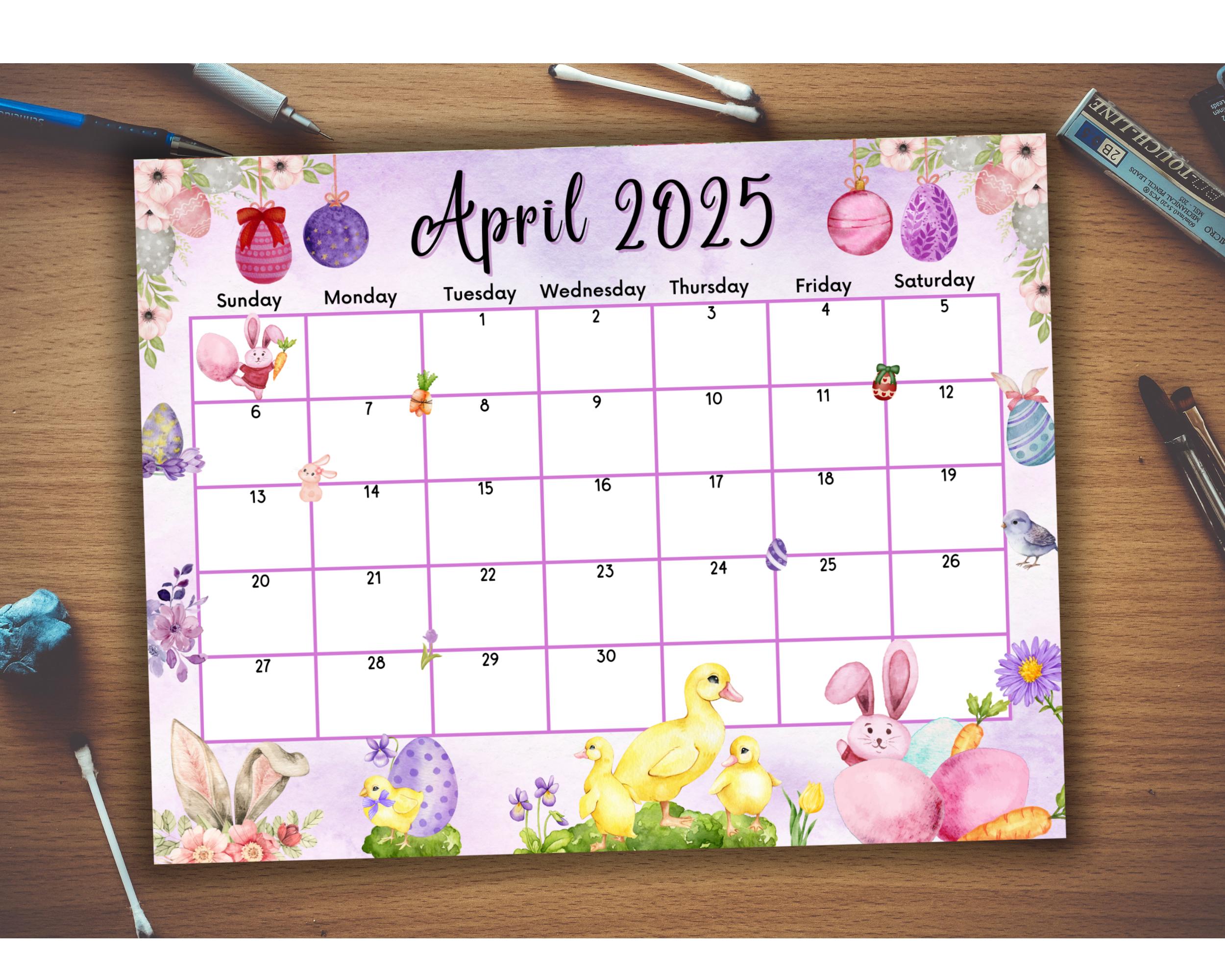 Editable Fillable Monthly Calendar 2025 Bundle From January to December ...