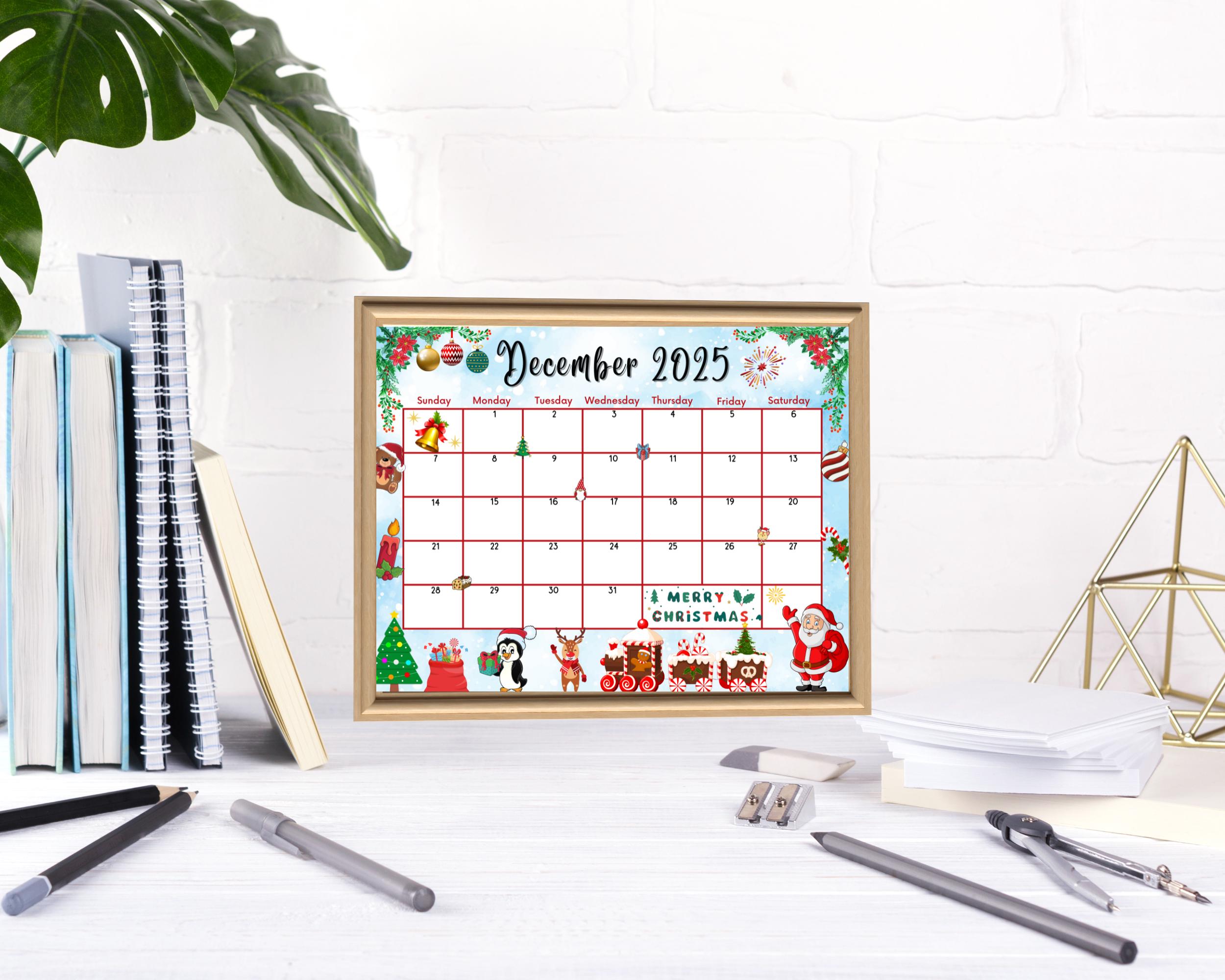 Editable School Calendar 2025-2026 From July to June, Printable ...