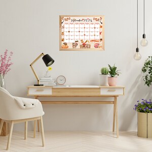 Editable Fillable September 2024 Calendar for Autumn, Fall, Back to ...