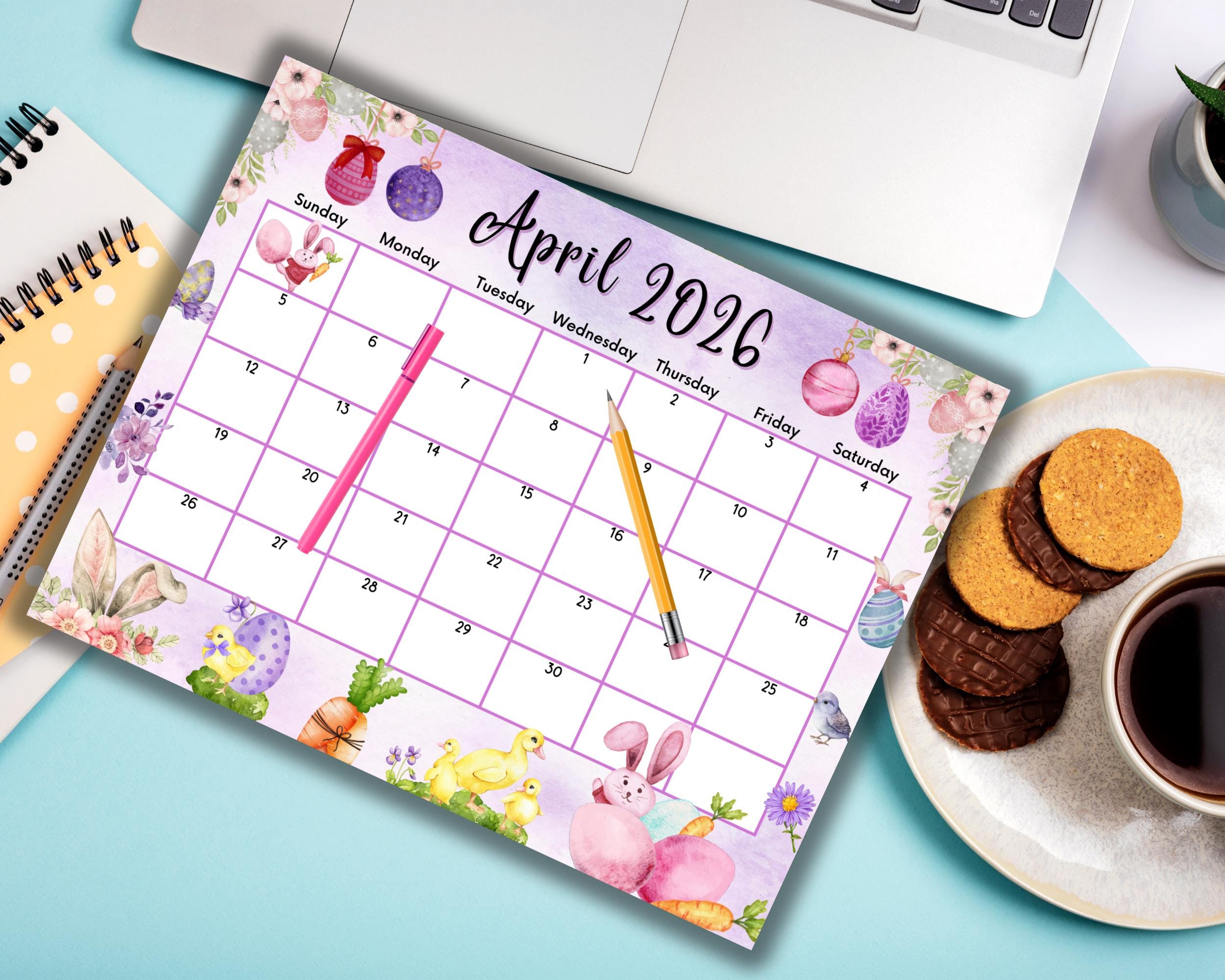 Editable Fillable Monthly Calendar 2026 Bundle From January to December ...