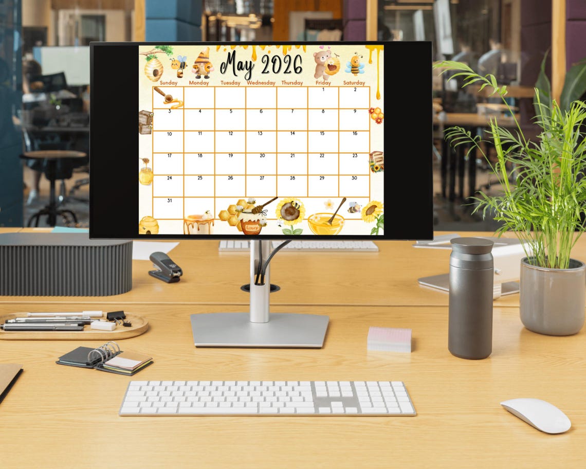 Editable School Calendar 2025-2026 From July to June, Printable ...
