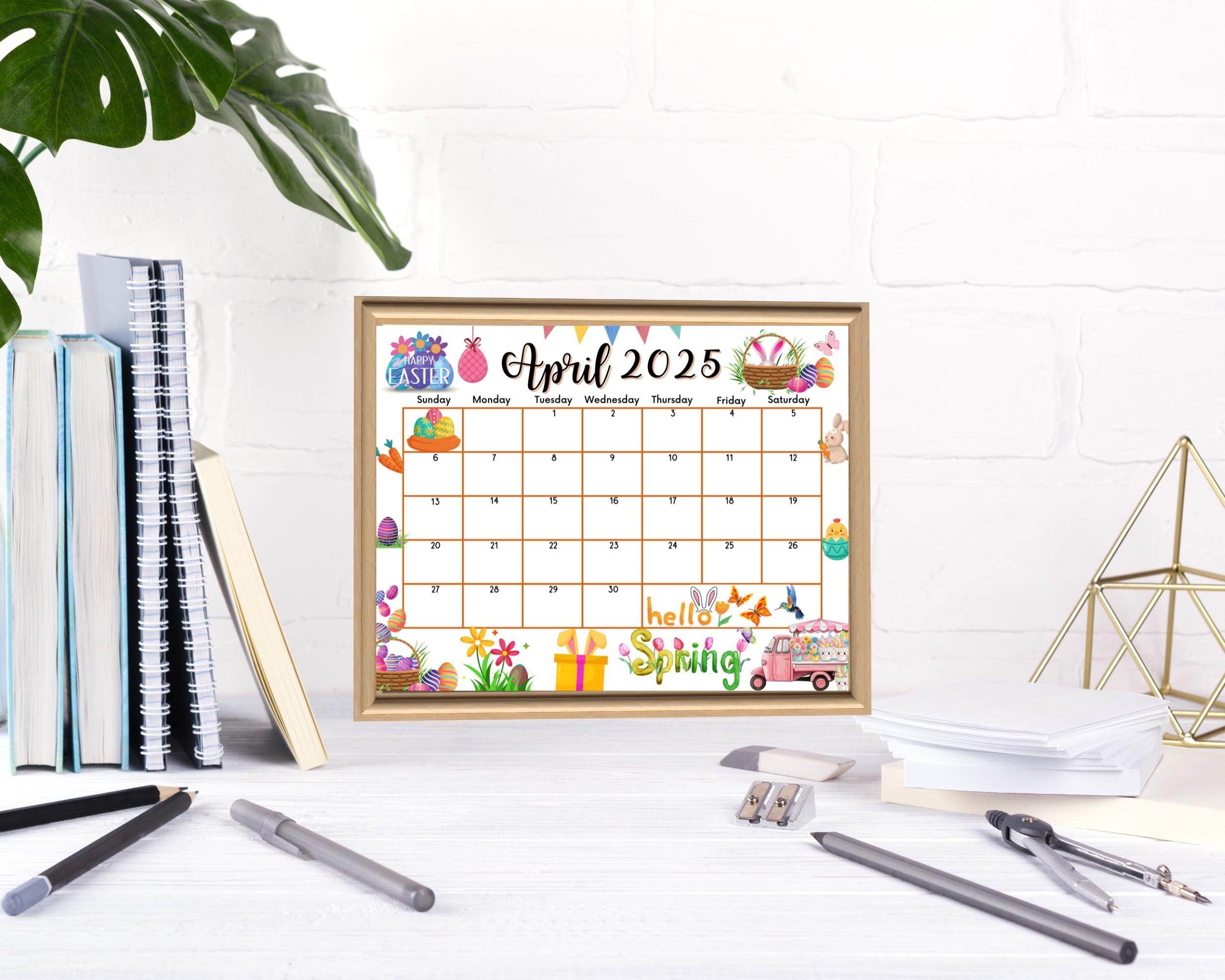 Editable Fillable Monthly Calendar 2025 Bundle From January to December ...