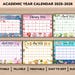 Editable School Calendar 2025-2026 From July to June, Printable ...