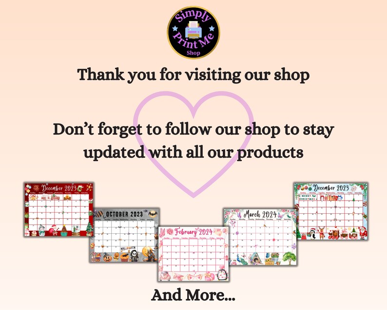 Fully Editable Undated Monthly Calendar With Lovely Flowers, Fillable ...