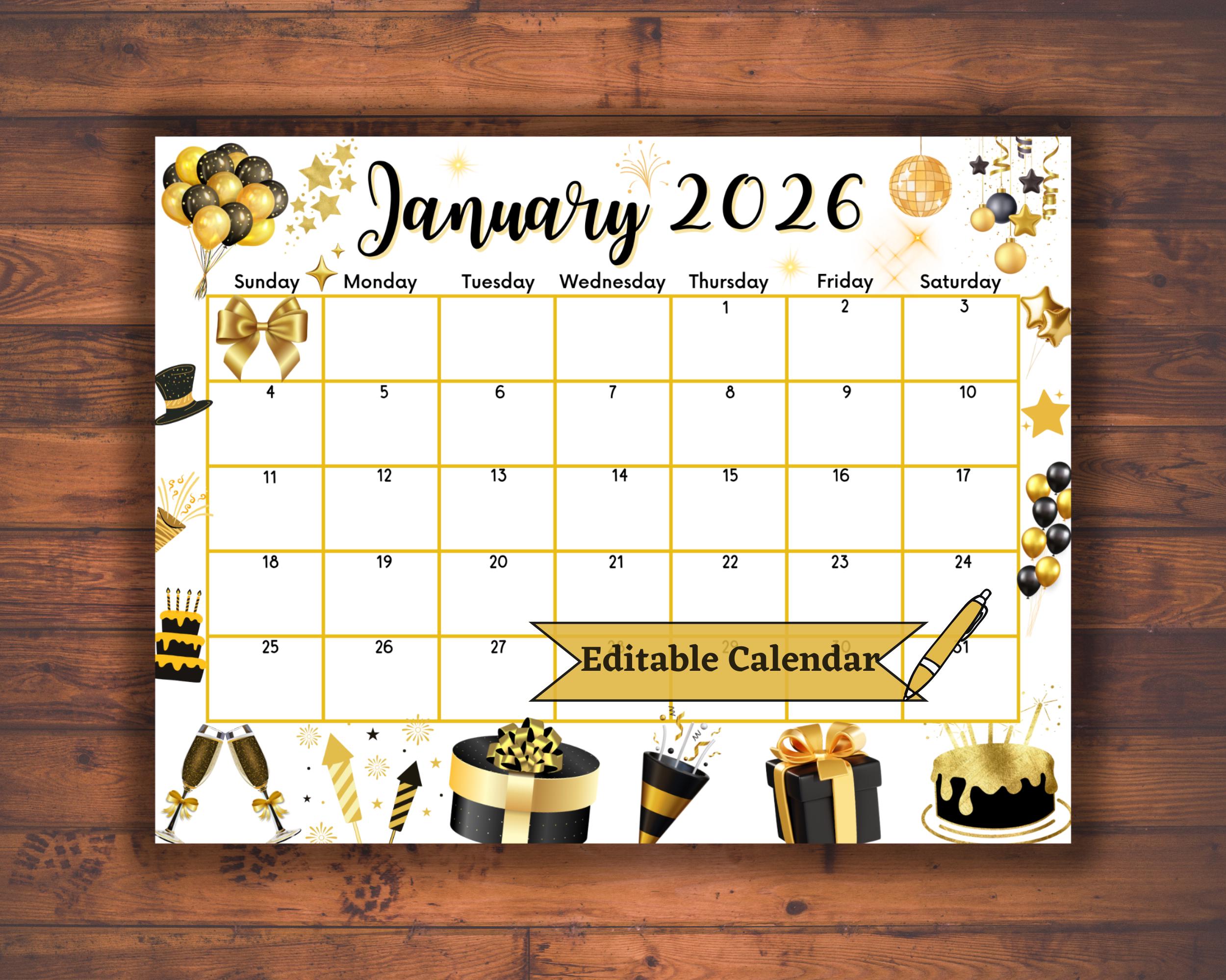 January Themes For Work