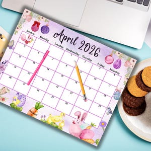 Editable School Calendar 2025-2026 From July to June, Printable ...