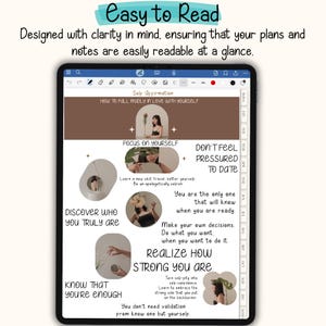 Handlettered Font, Handwritten Font for Digital Planner, Student Note ...