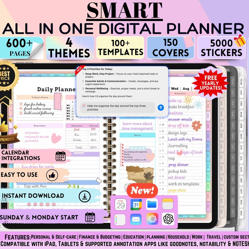 Aesthetic Teacher Planner - Etsy