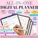 All-in-one Digital Planner 2025, 2026 Digital Planner, Digital Journal ...